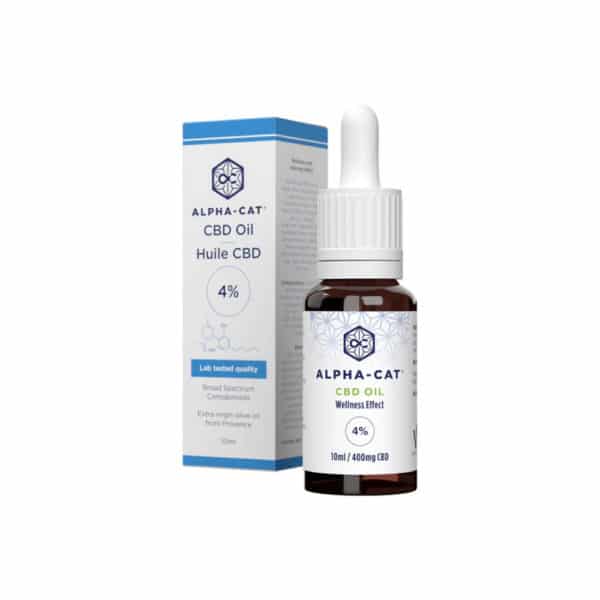 Huile CBD 4% - Alpha-Cat de Alpha-Cat - Cebedia
